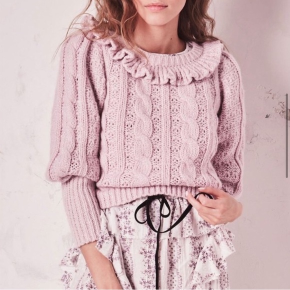 LoveShackFancy | Sweaters | Sold Loveshackfancy Christina Sweater ...
